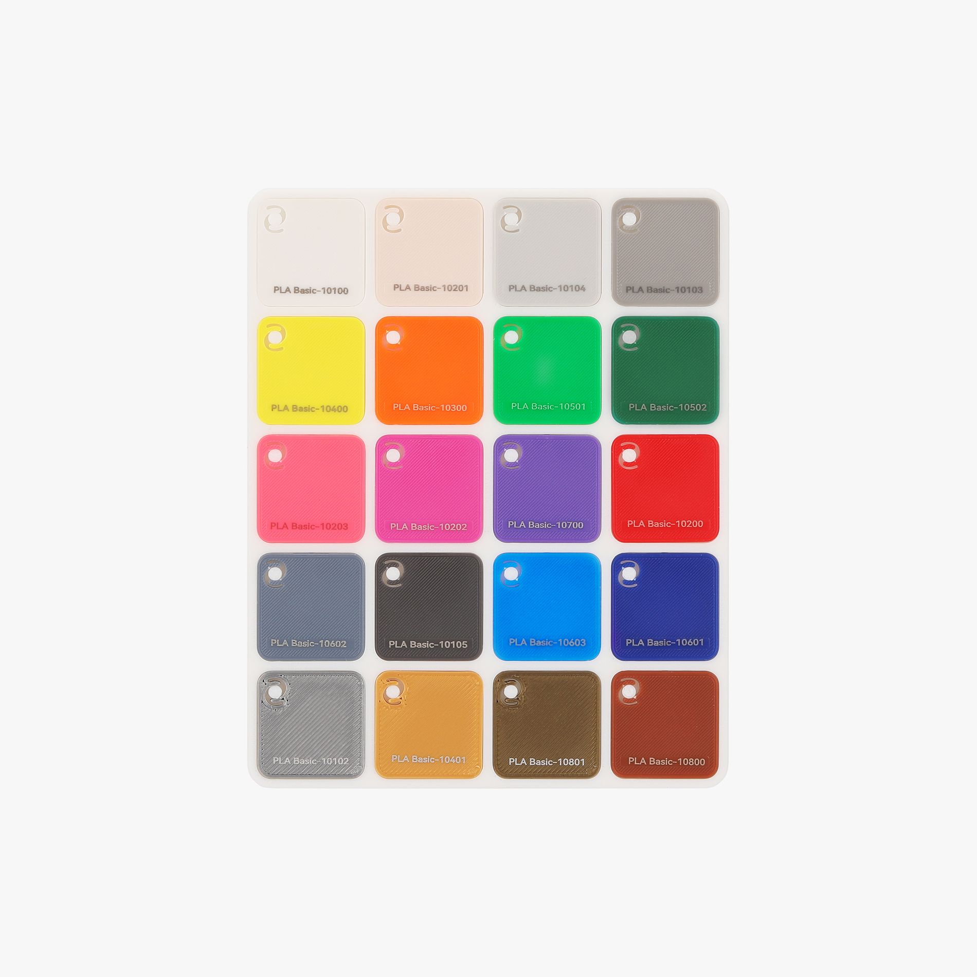 Bambu Filament Swatches - New - Global | Bambu Lab Global Store