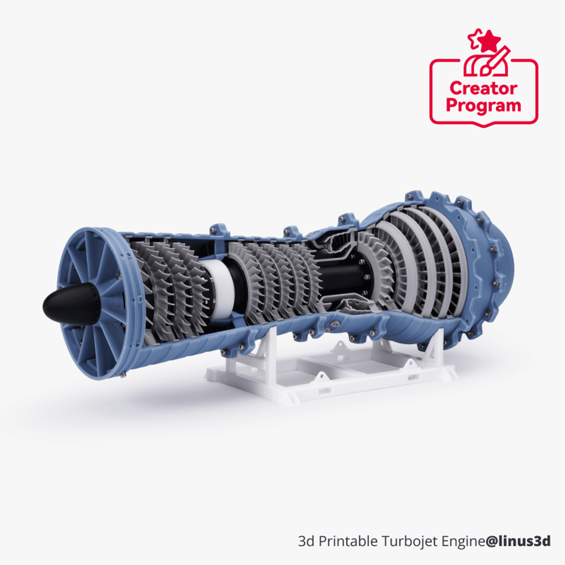 3d Printable Turbojet Engine | Bambu Lab AU Store