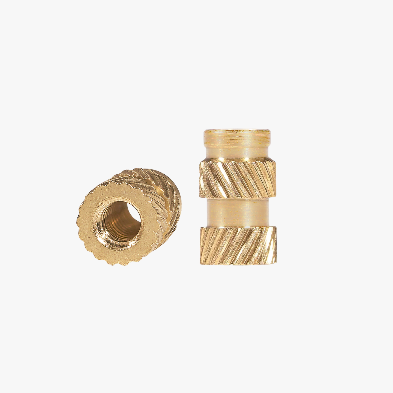 Round Threaded Brass Heat-Insert Nut | Bambu Lab UK Store