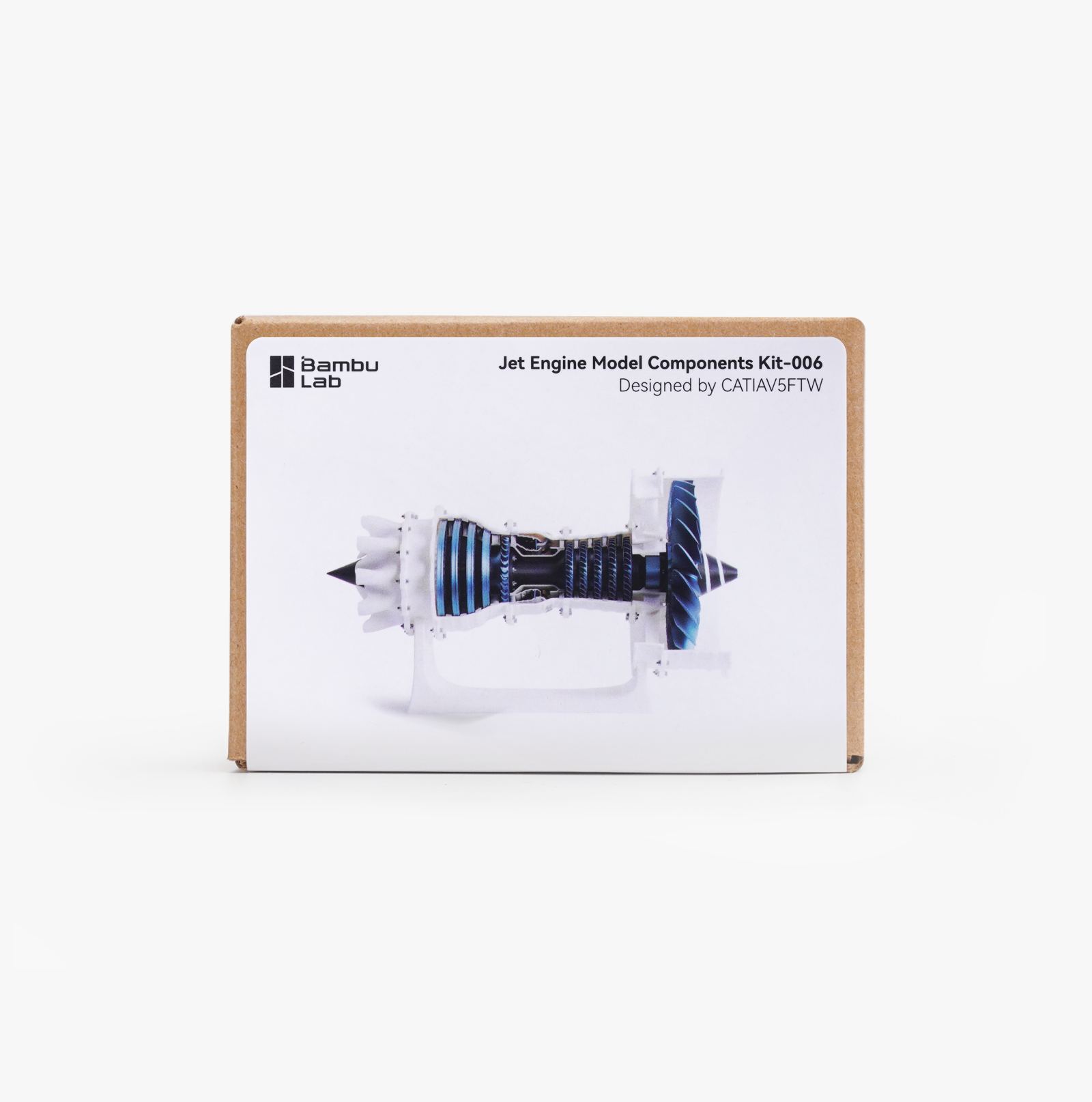 Jet Engine Model Components Kit 006 | Bambu Lab AU Store