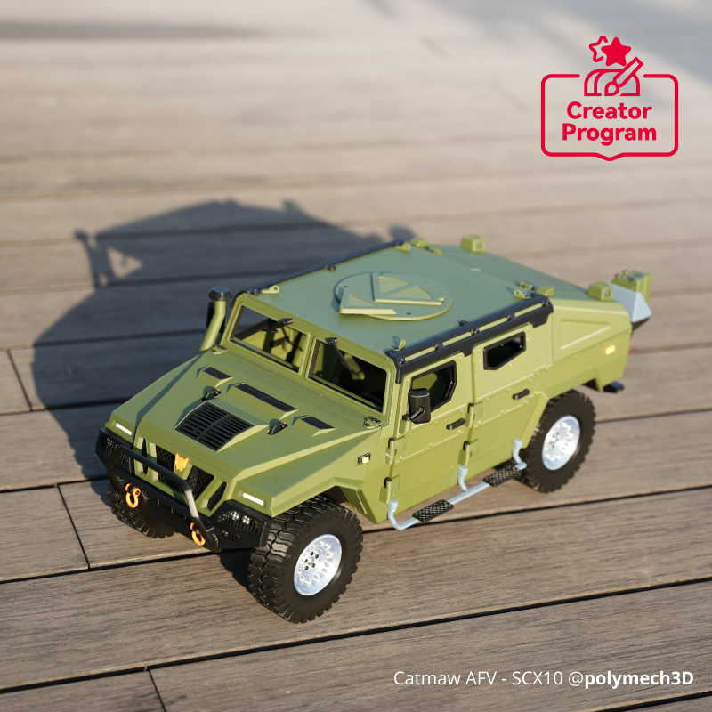 Catmaw AFV - Model Car For SCX10 | Bambu Lab Asia Store