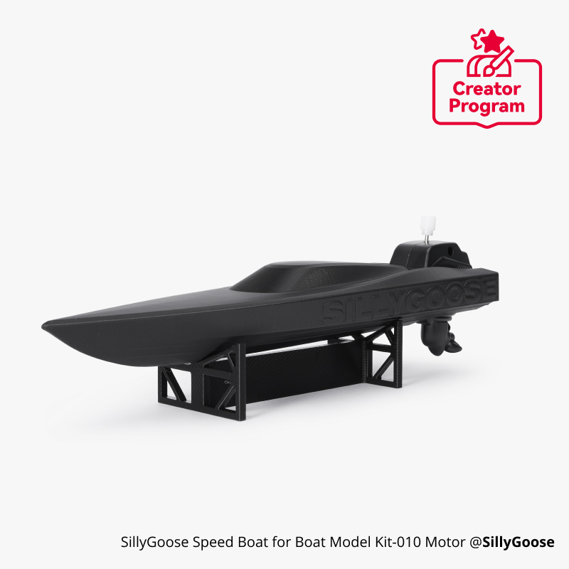 SillyCat Speedboat for Kit-010 by SillyGoose - MakerWorld