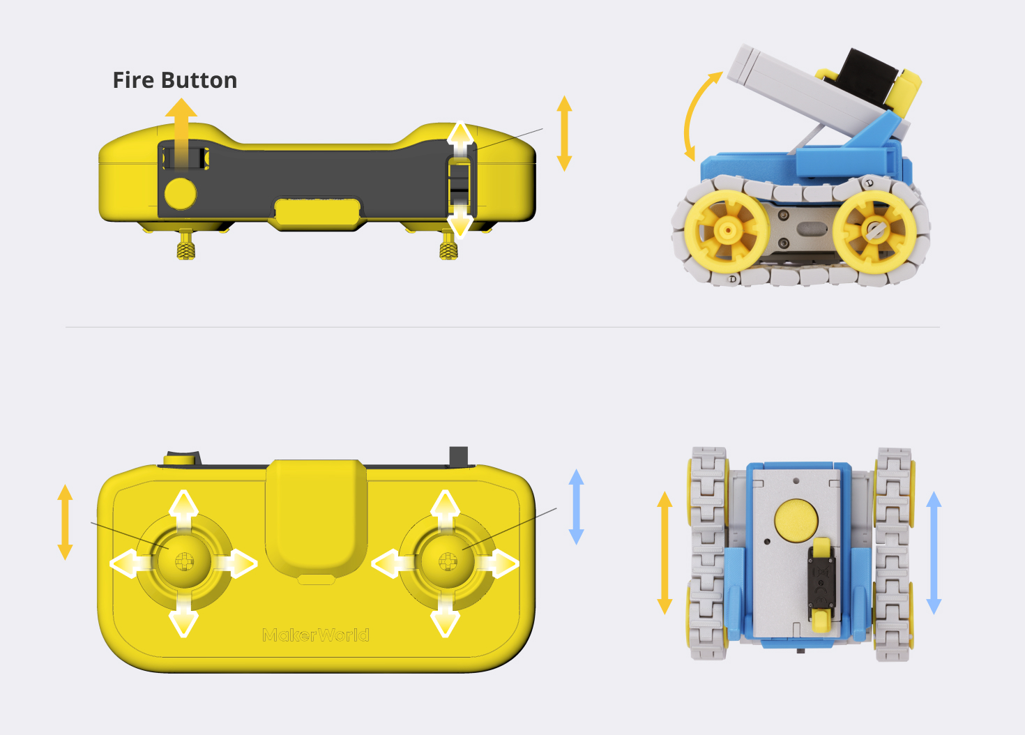 Mini SUV - CyberBrick RC | Bambu Lab UK Store