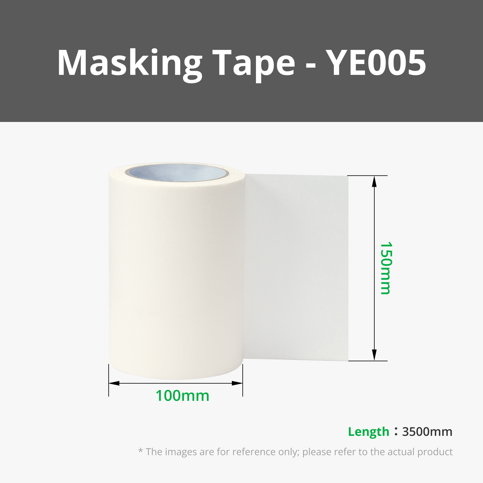 Wide White Masking Tape（1 Roll） | Bambu Lab Asia Store