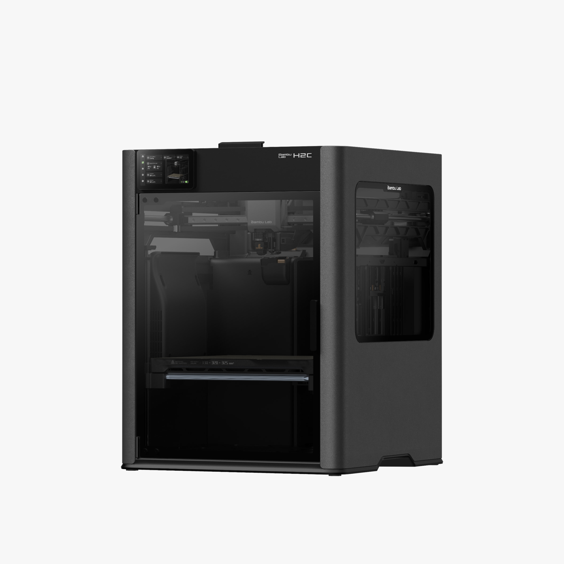 Buy Bambu Lab H2C: Purge-Saving Multi-Material, Multi-Color 3D Printer ...