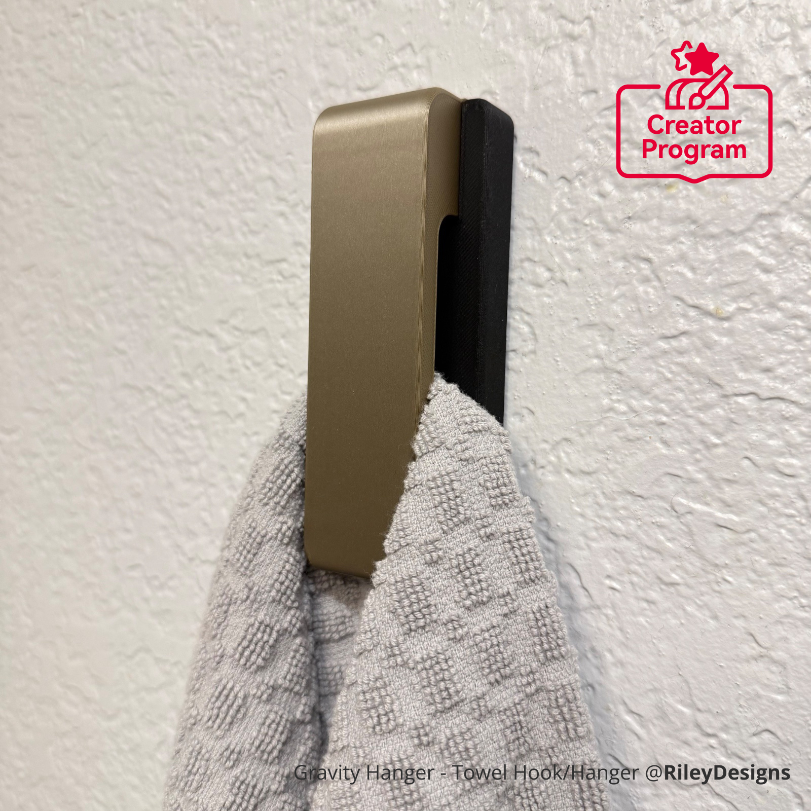Gravity Hanger - Towel Hook/Hanger | Bambu Lab UK Store