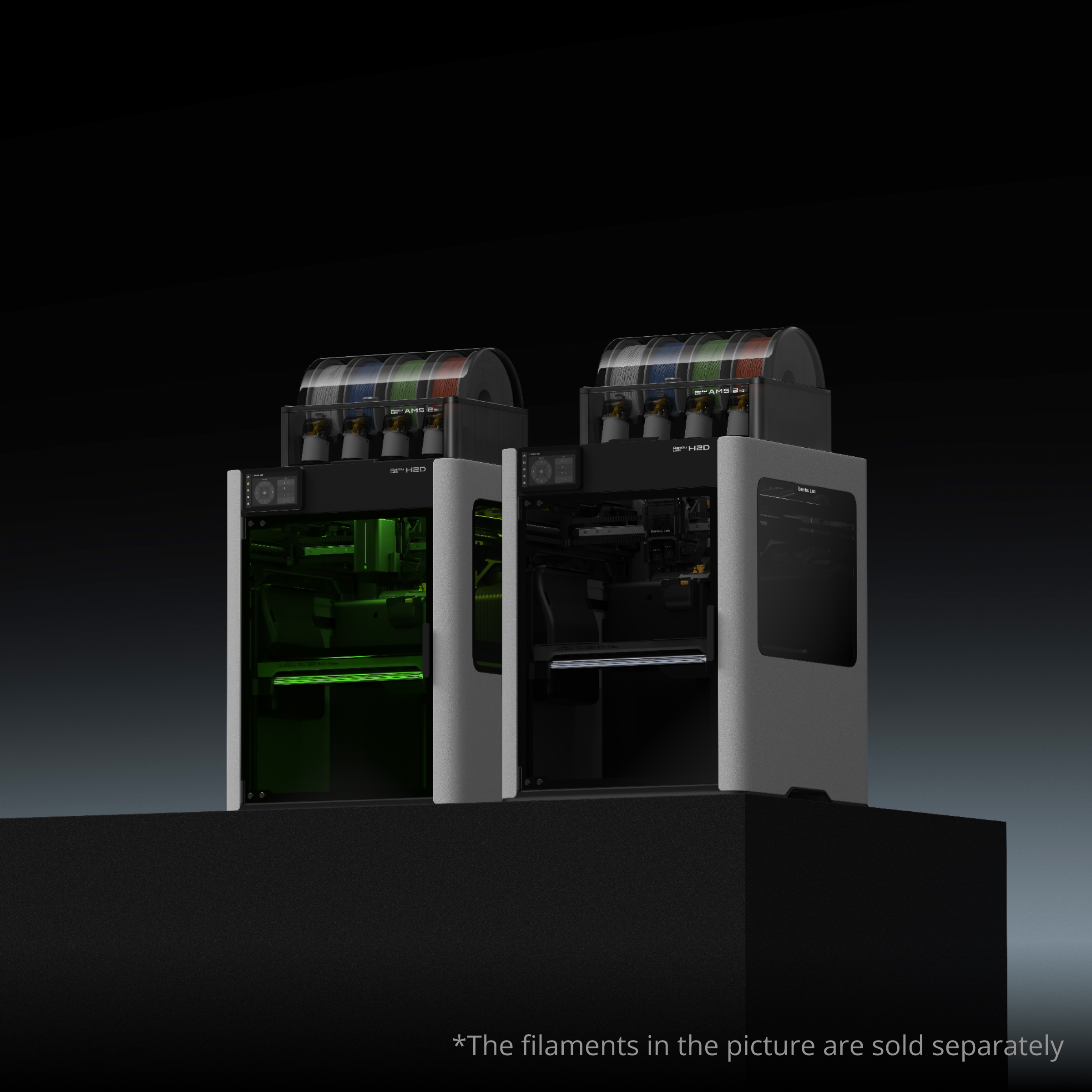 Bambu Lab H2D | Dual Extruder 3D Printer | Bambu Lab UK Store