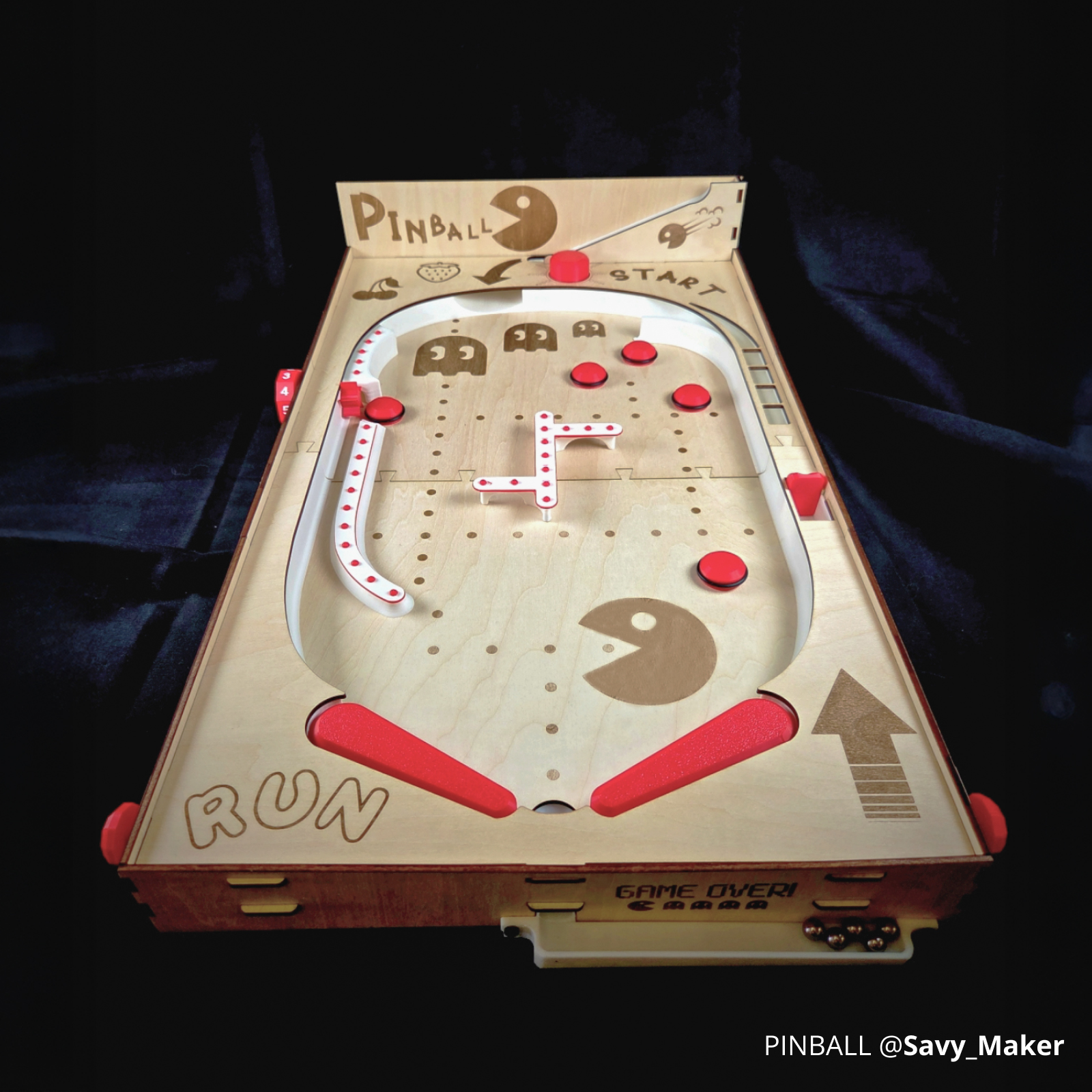 Wooden Desktop Pinball | Bambu Lab CA Store
