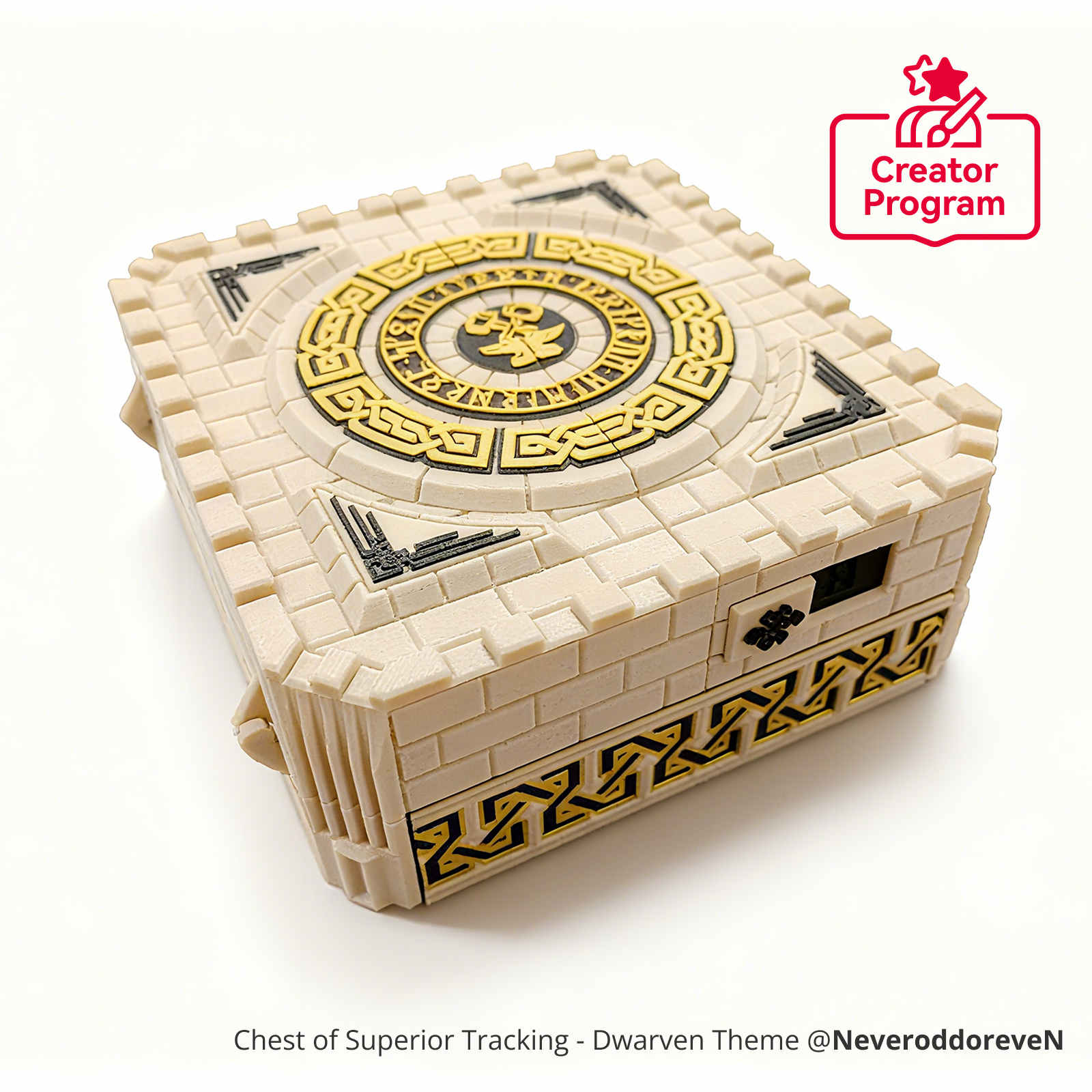 Chest of Superior Tracking - Dwarven Theme by NeveroddoreveN MakerWorld ...