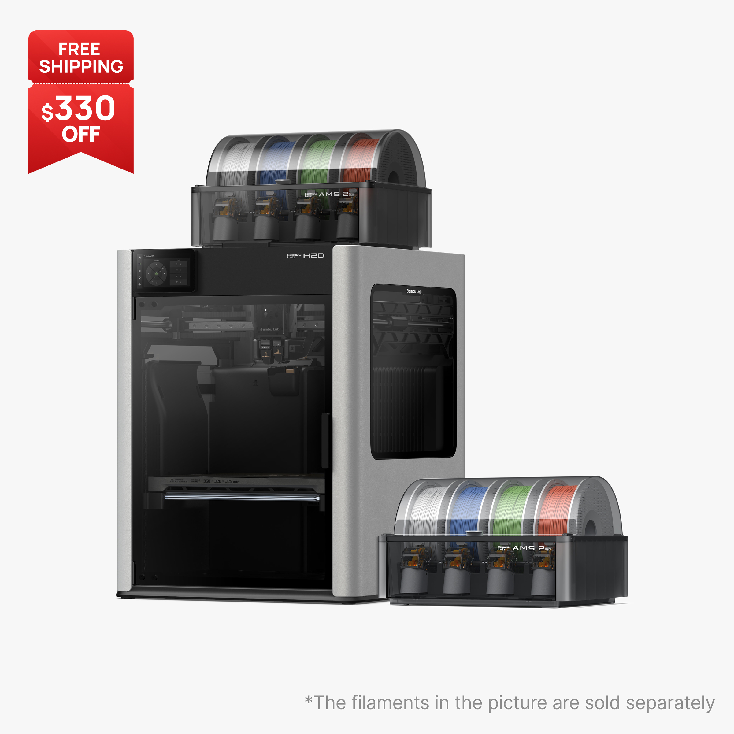 Buy Bambu Lab H2D: More Than a Dual Extruder 3D Printer | Bambu Lab US ...