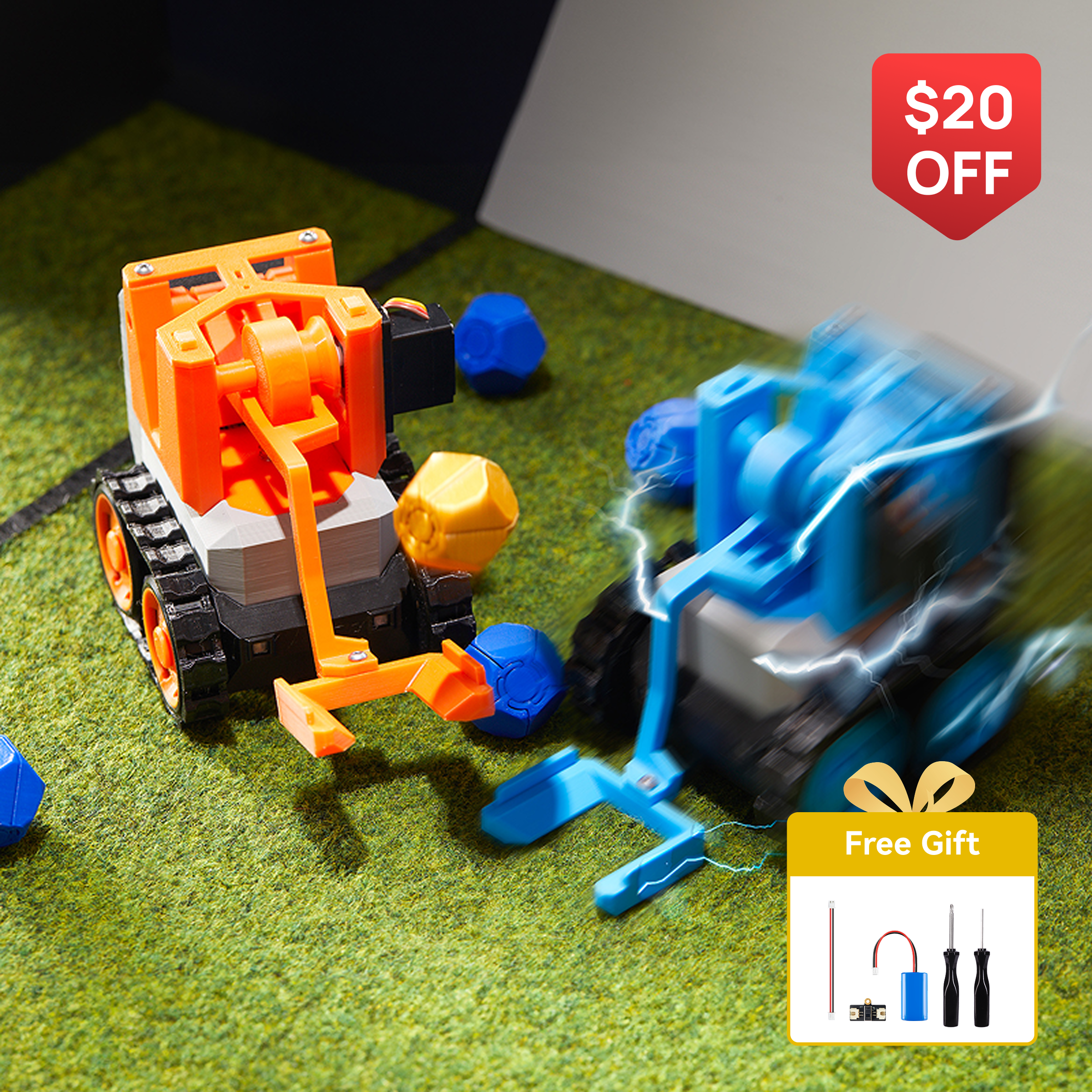 CyberBrick Official SoccerBot | Bambu Lab US Store
