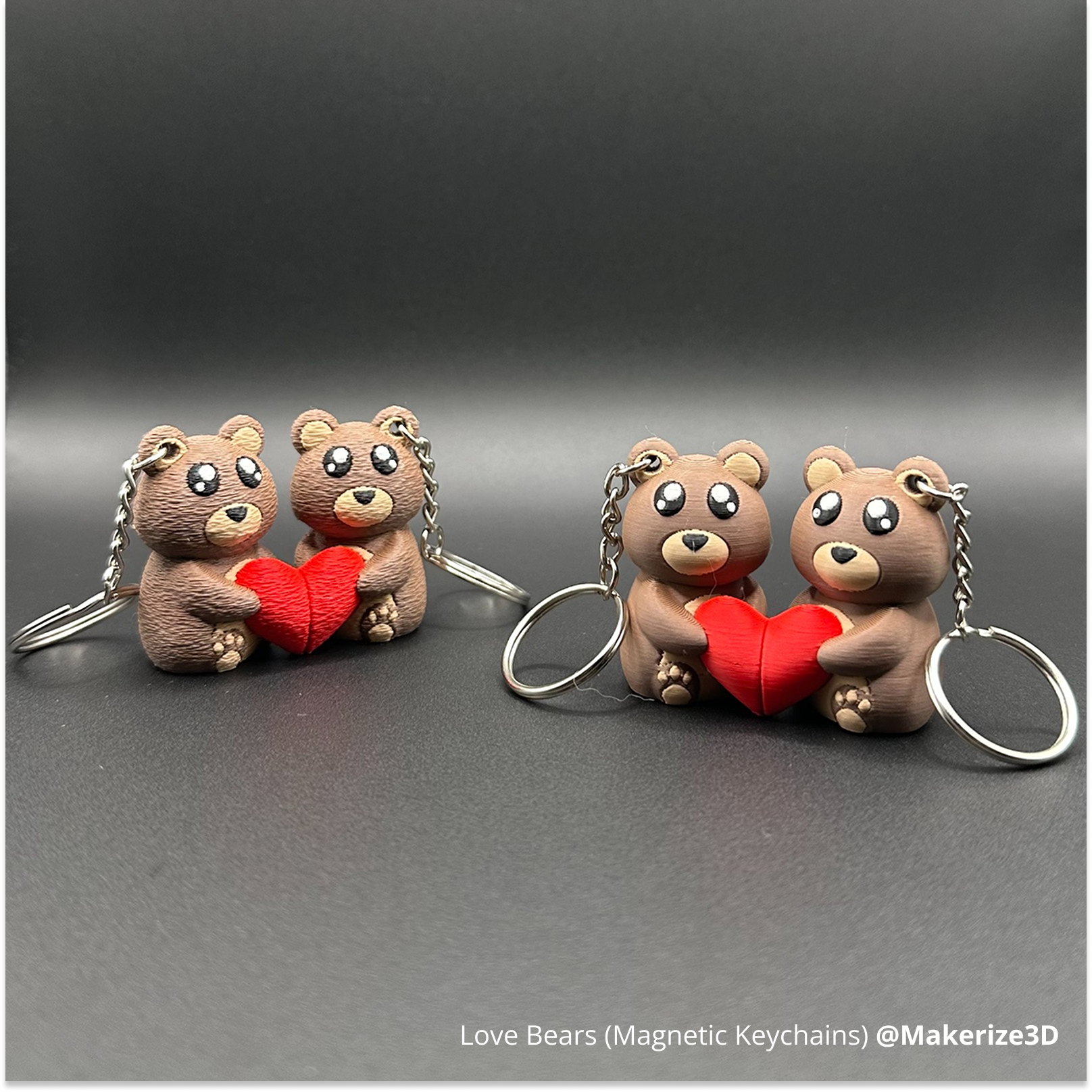 Split Ring Keychain (10pcs) | Bambu Lab US Store