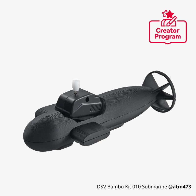 DSV Bambu Kit 010 Submarine - Free 3D Print Model - MakerWorld