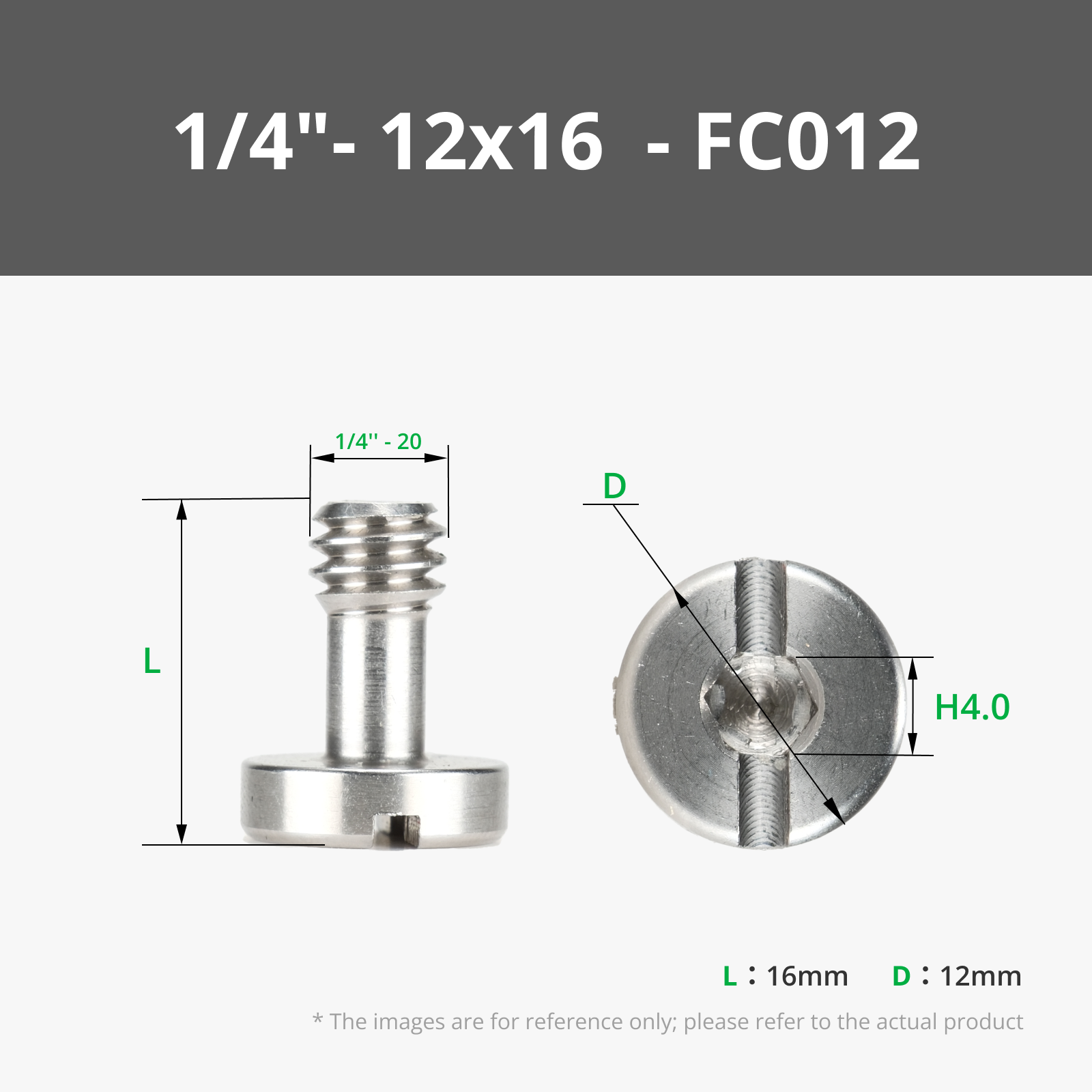 1/4'' - Camera screw (3PCS) | Bambu Lab US Store