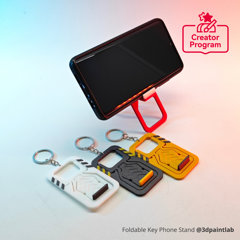 Foldable Key Phone Stand | Bambu Lab US Store